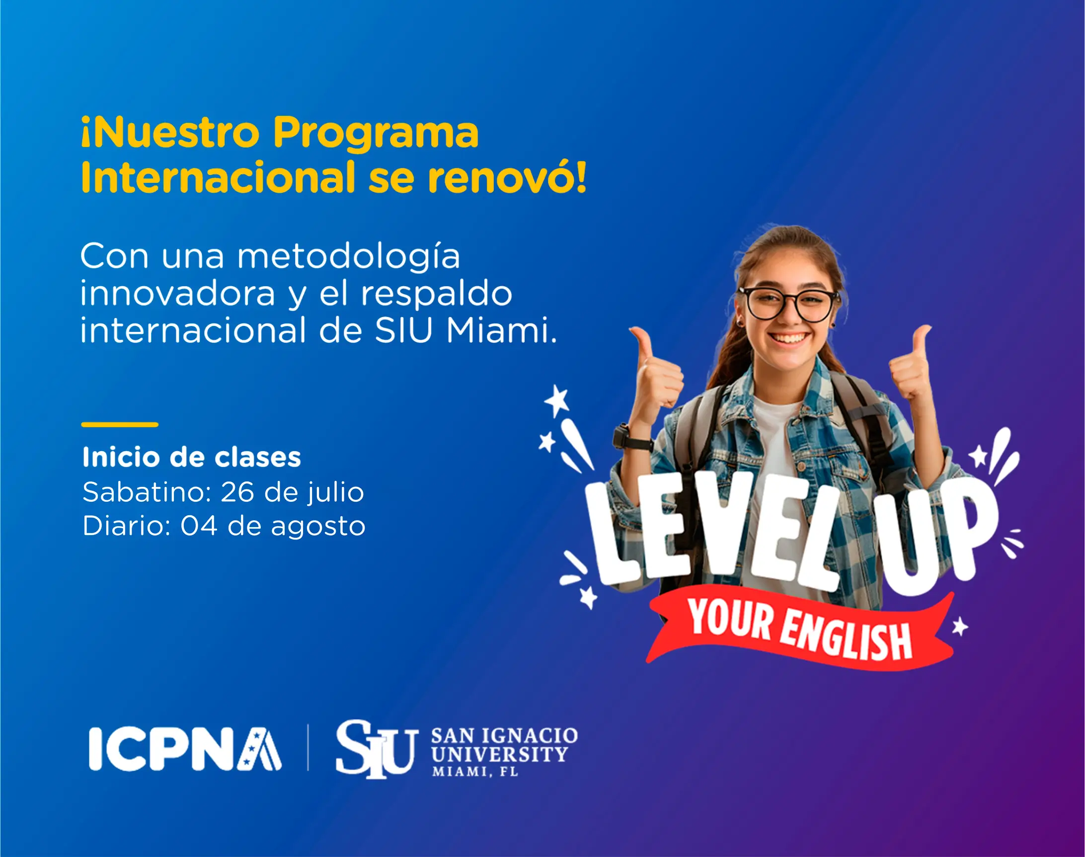 Nuevo Programa Internacional SIU del ICPNA 2025 – ICPNA Landings